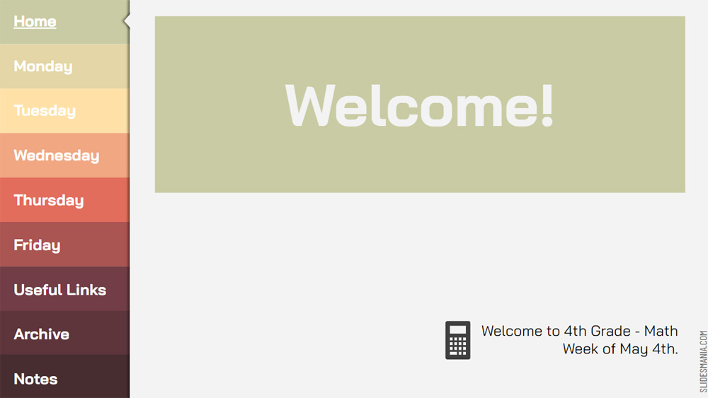 Download Simple Weekly Planner 【FREE】 - Powerpoint and Google Slides ...