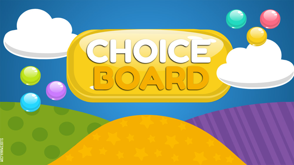 Descarga Gems Choice Board 【GRATIS】 - PowerPoint y Google Slides ...