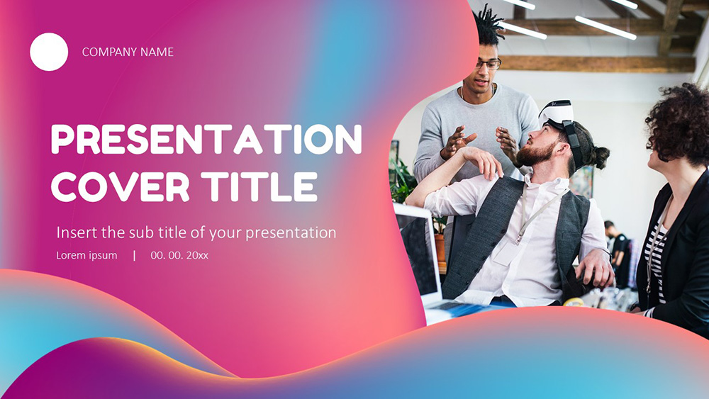 Download Abstract fluid shapes 【FREE】 - Powerpoint and Google Slides ...