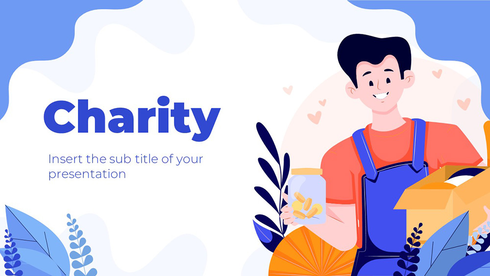Descarga Charity 【GRATIS】 - PowerPoint y Google Slides | Slidesacademy