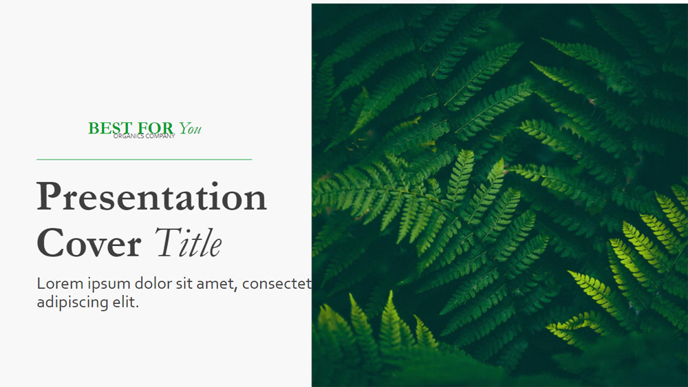 Download Organic 【FREE】 - Powerpoint and Google Slides | Slidesacademy