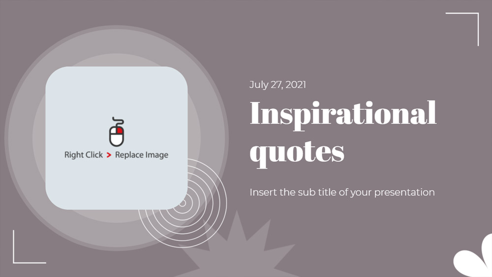 Baixar Inspirational quotes 【GRATUITO】 - PowerPoint e Google Slides ...