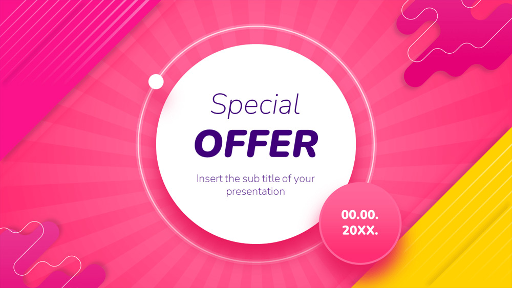 Download Special Offer 【FREE】 - Powerpoint and Google Slides ...